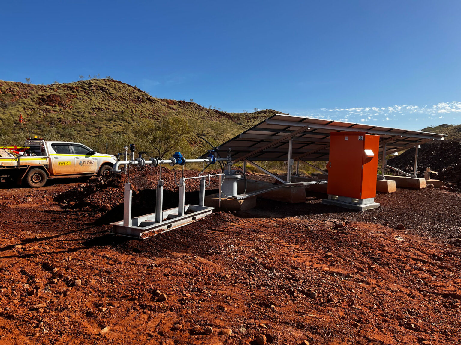 Pilbara Iron Ore Mine – Raw Water Package. Design, supply, install ...
